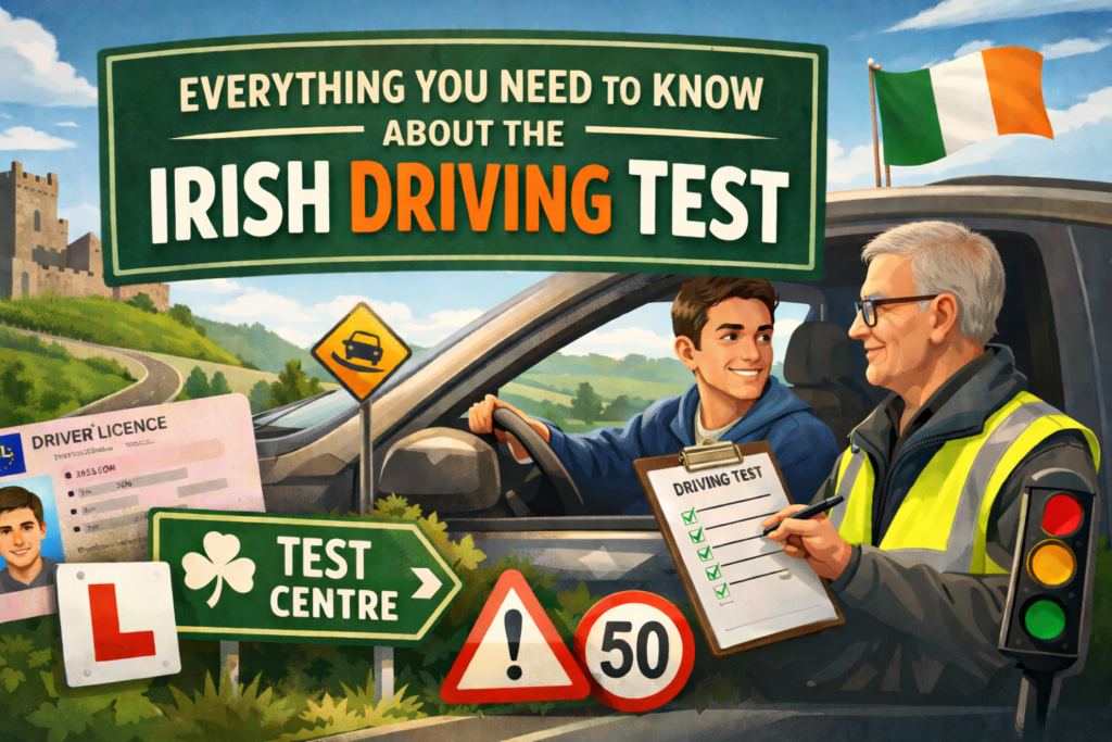 Everything You Need to Know About the Irish Driving Test | Get 2 Drive